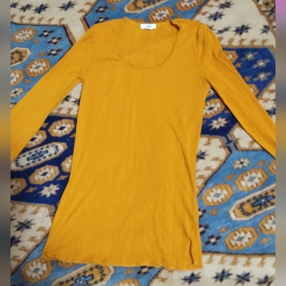 Ardene | Tops | Yellow Y2k Long Sleeve Lacy Top | Poshmark